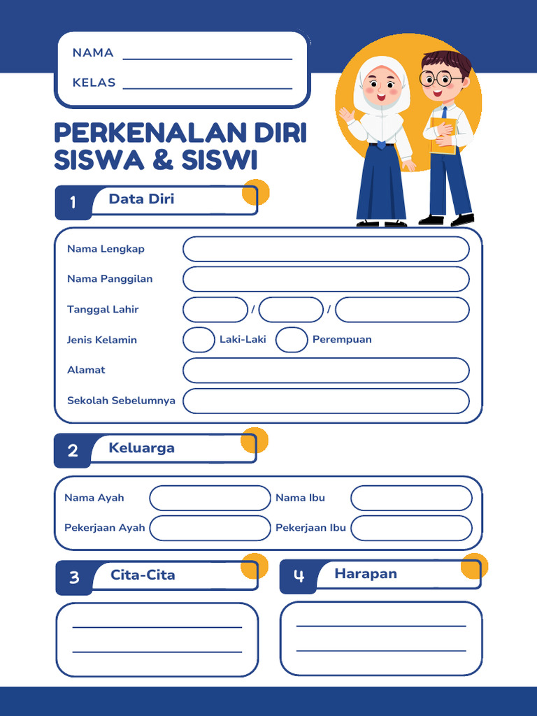Data Diri Siswa dan Keluarga | PDF