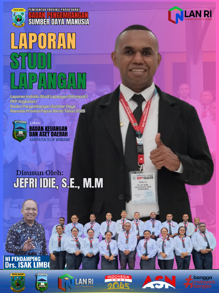 Jefri Idie, S.e., M.M - Laporan Individu Stula Wondama - Micha Abidondifu | PDF