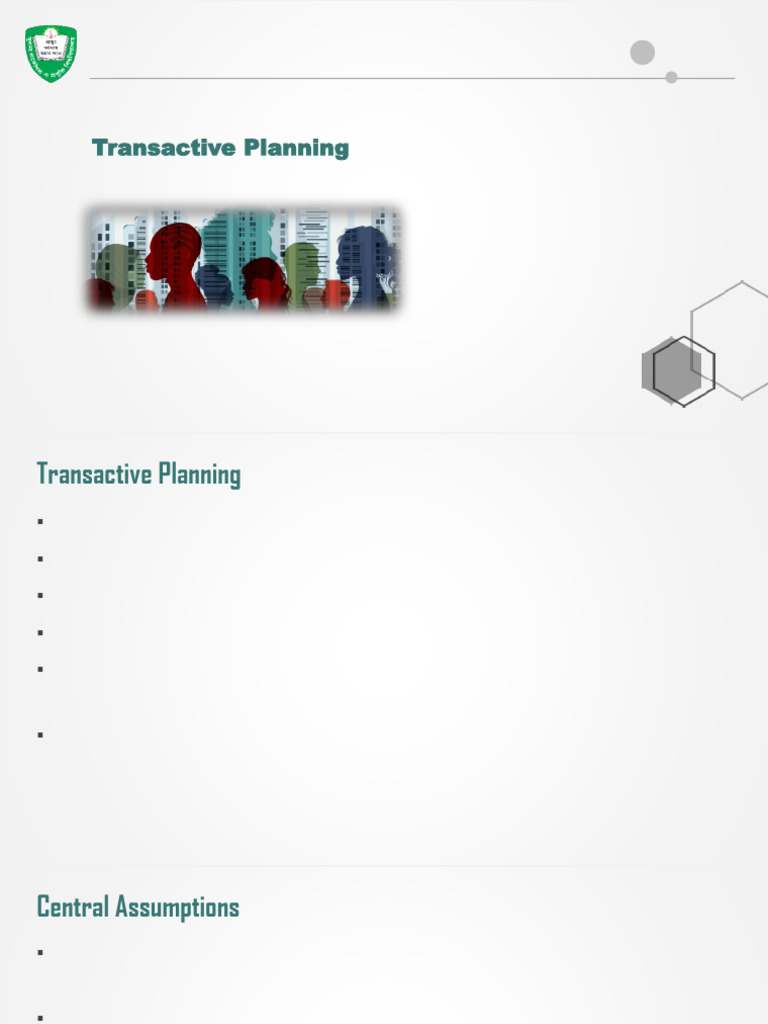 Transactive Planning: Community Engagement Guide | PDF | Knowledge | Expert
