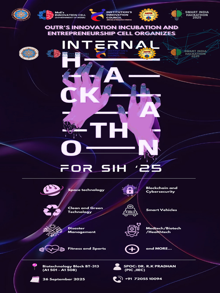 Hackathon SIH 2025 - OUTR | PDF