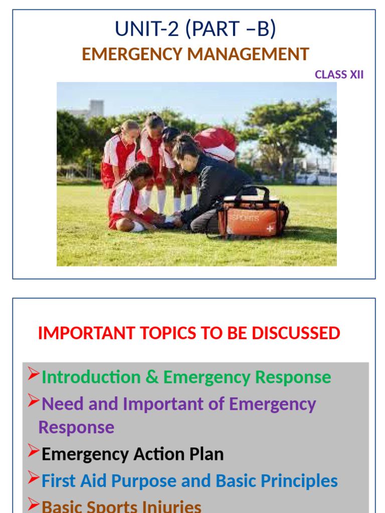 Emergency Management & First Aid Guide | PDF | Cardiopulmonary ...