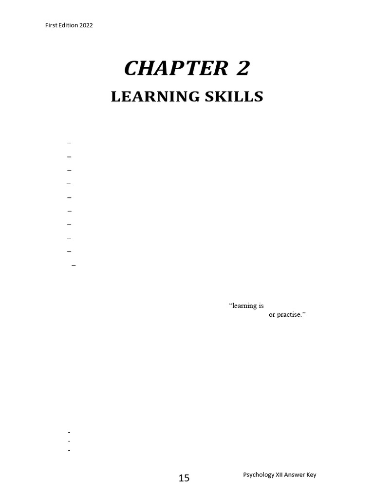 Psychology Chapter 2 GSEB Answer Key. | PDF | Classical Conditioning ...