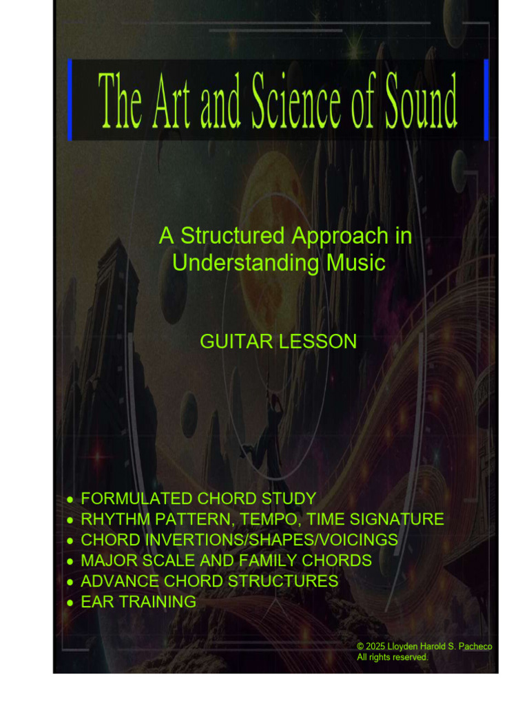 Guitar Lesson | PDF | Chord (Music) | Interval (Music)