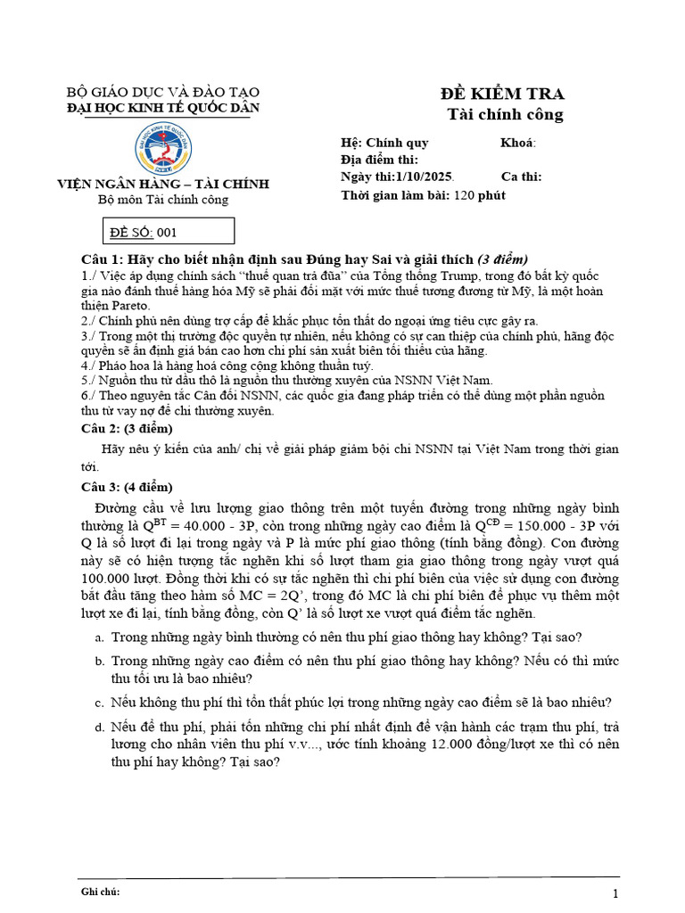 TCC 001 | PDF