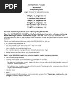 Prolia Injection Administration Guide | PDF | Syringe | Injection ...