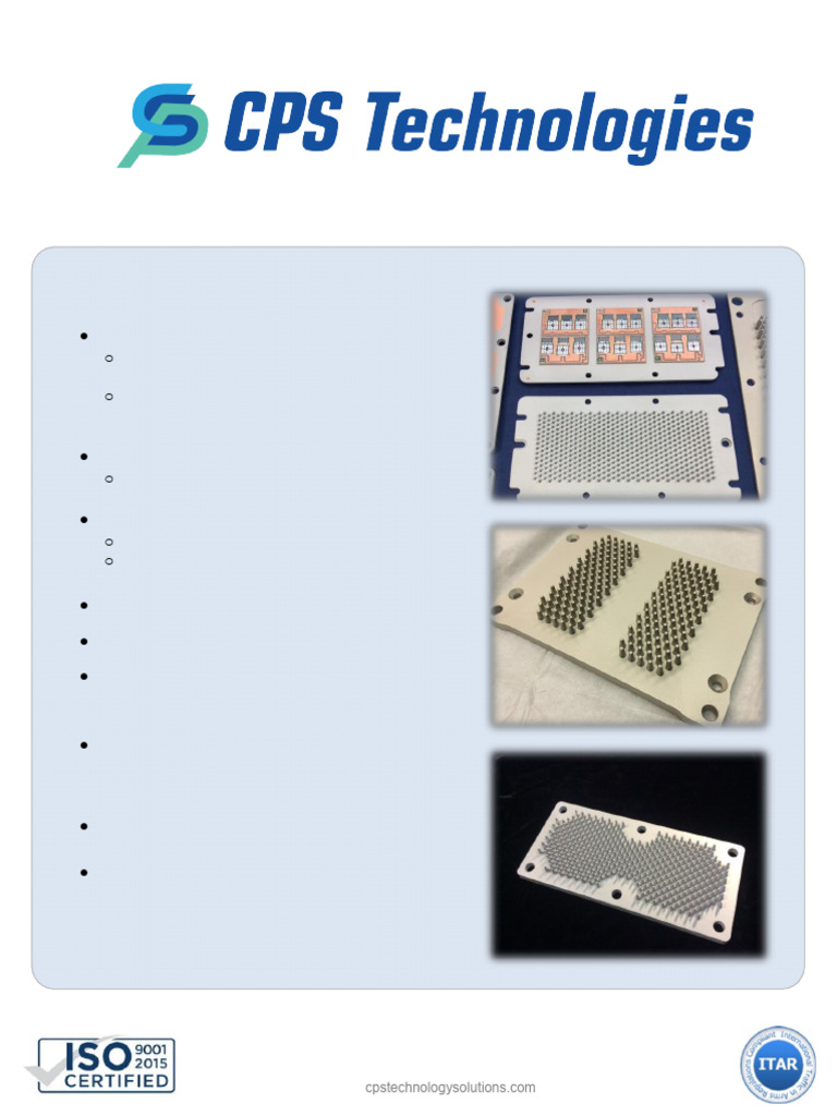 AlSiC Pin Fin Coolers for EV Applications | PDF | Strength Of Materials ...