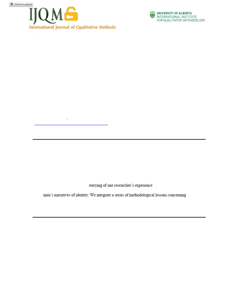 Carter Et Al 2014 Explicating Positionality A Journey of Dialogical and ...