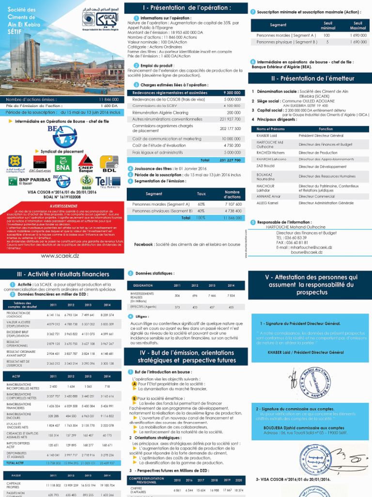 Prospectus Scaek FR | PDF