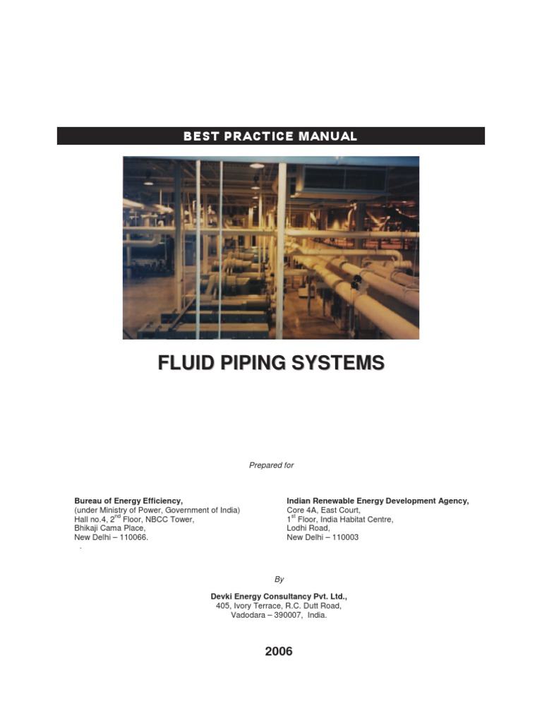 Best Practice Manual-Fluid Piping | PDF