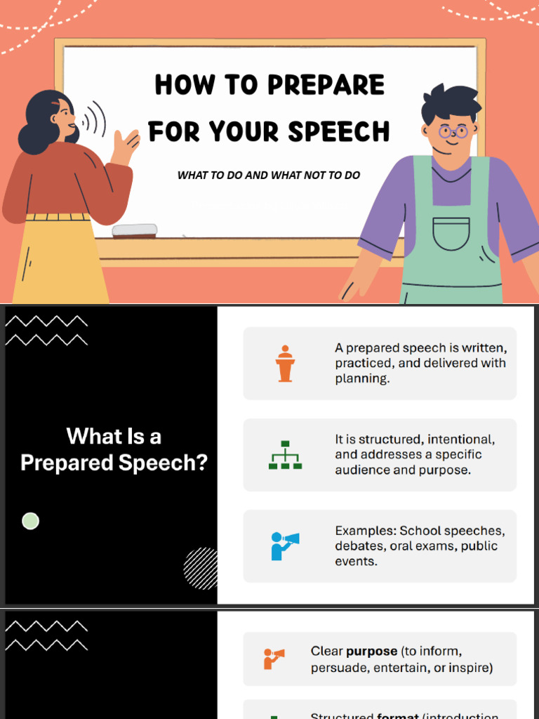 Speech Preparation Tips for Success | PDF