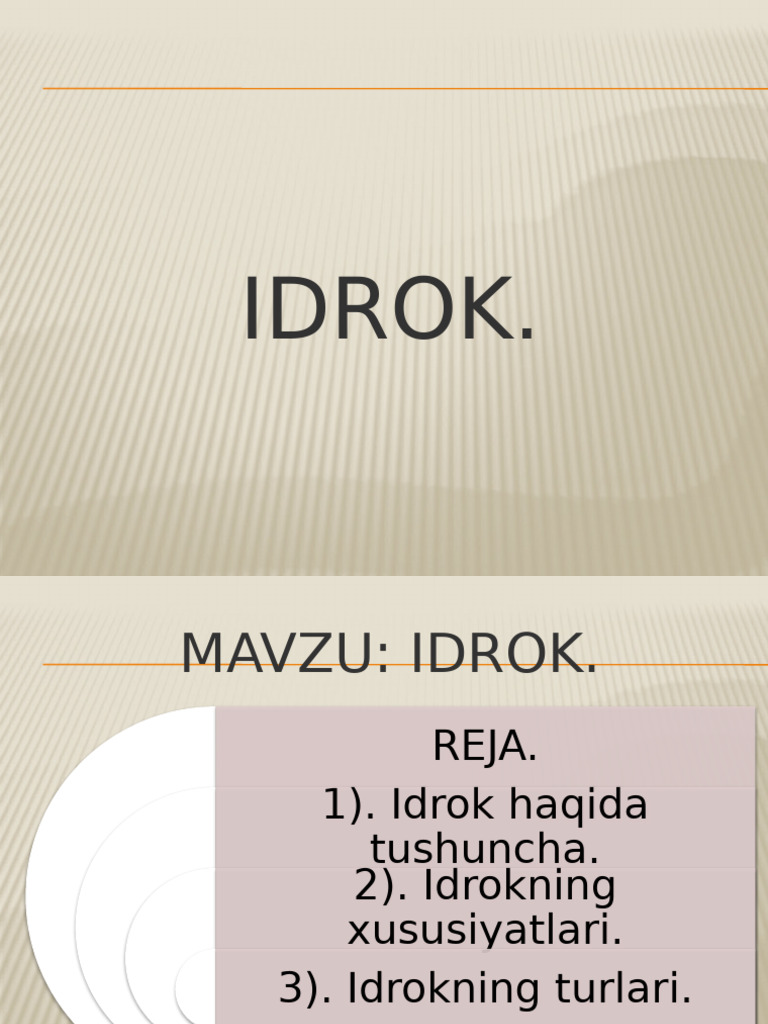 Idrok | PDF