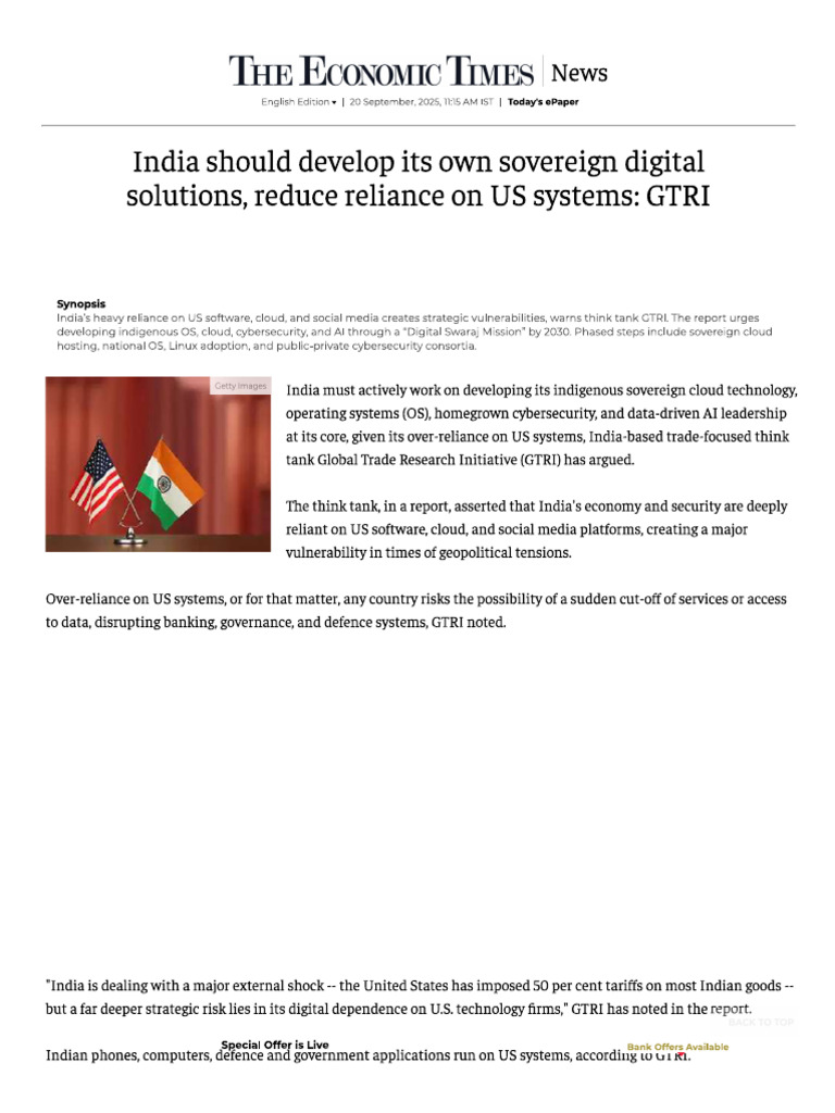 Digital Sovereignty | PDF