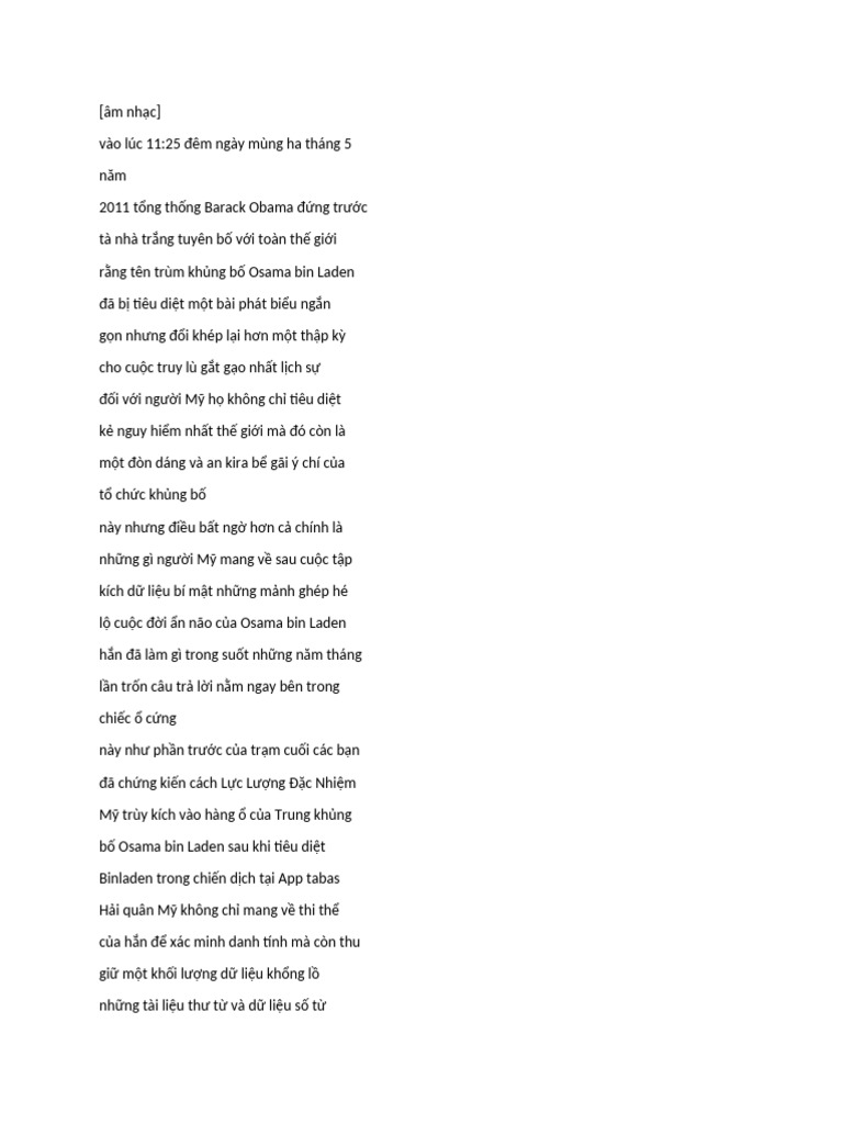 C NG Bin Laden 2 | PDF