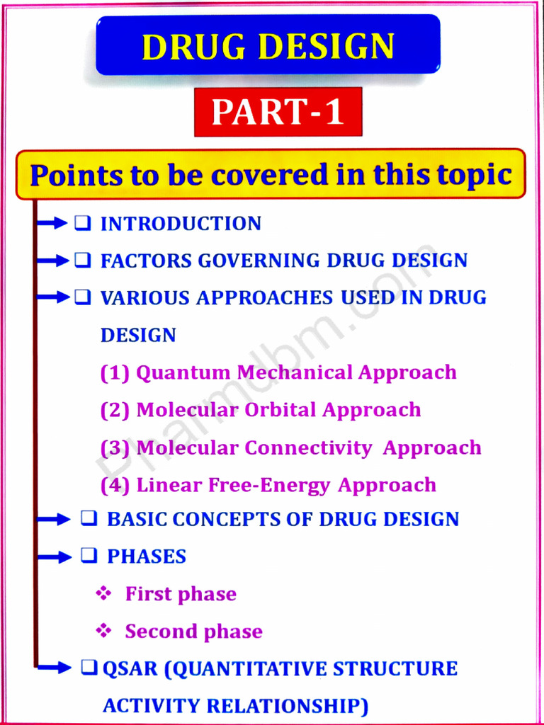 Medicinal Chemistry III Unit 5 | PDF