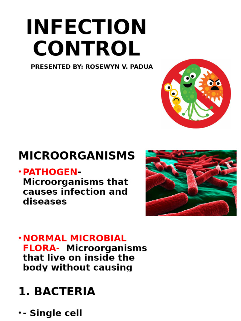 Infection Control and Microorganisms Guide | PDF | Infection | Bacteria