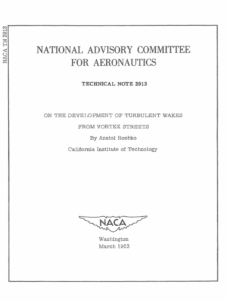Roshko 1953 | PDF