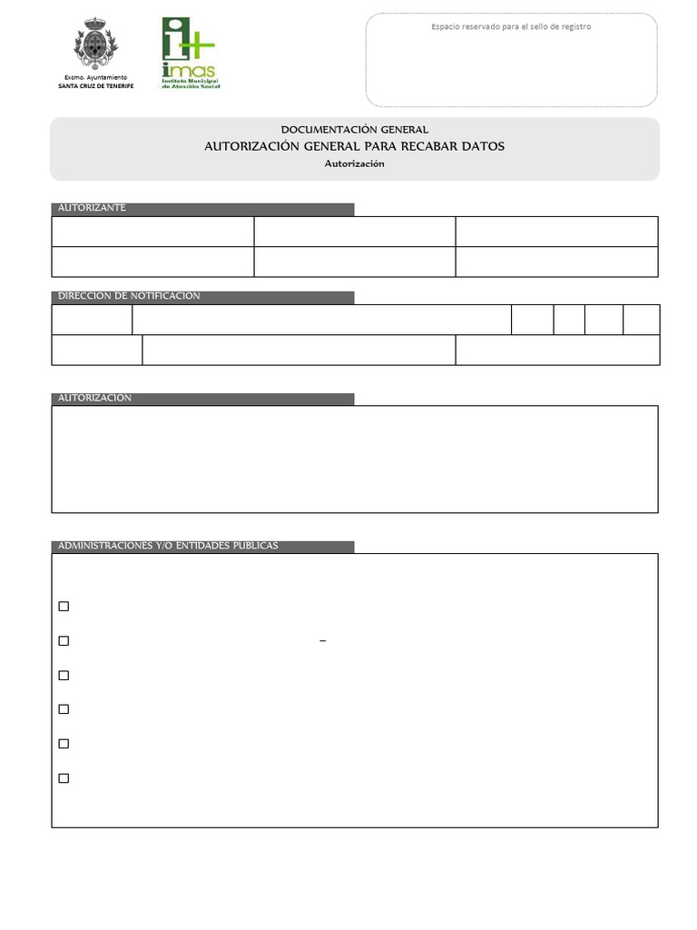 Autorizacion para Recabar Datos | PDF | Gobierno
