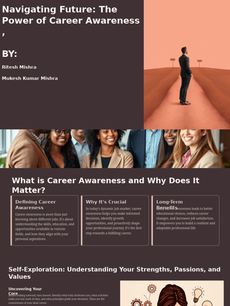 Navigating Your Future The Power of Career Awareness - PPTX 22 | PDF ...