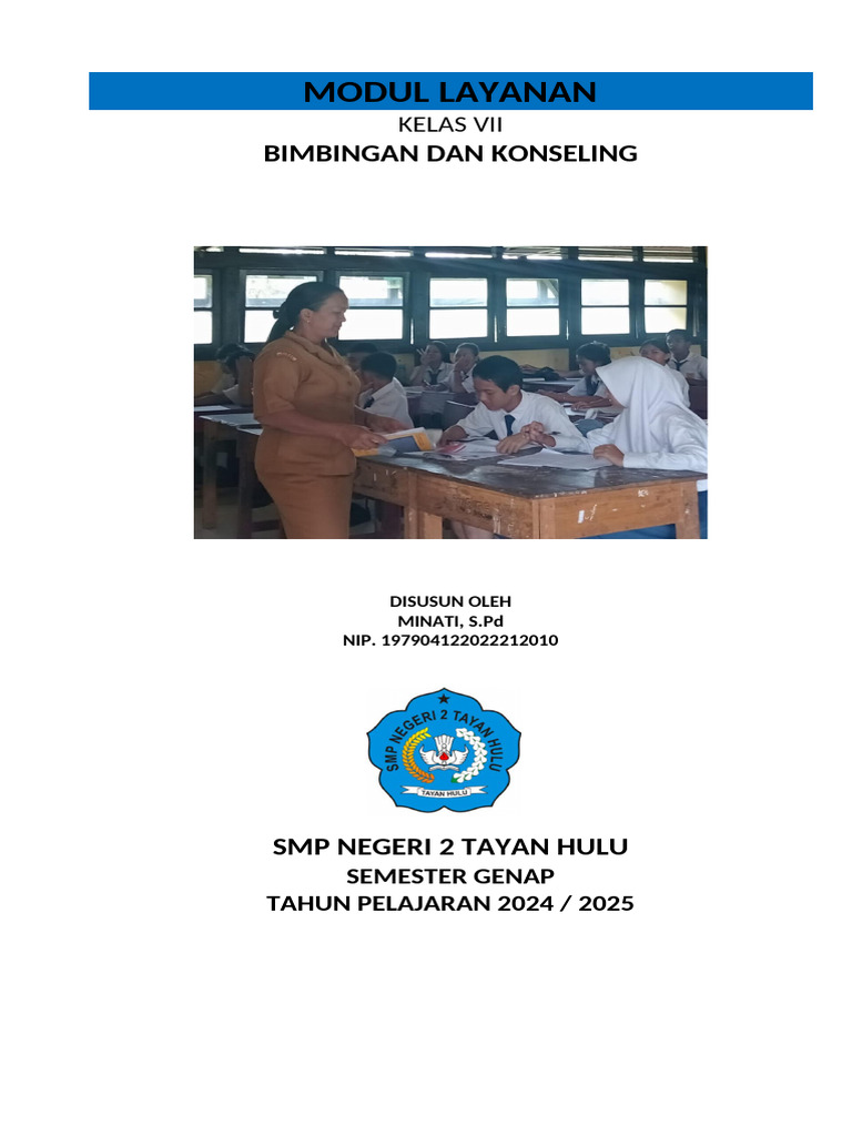 Modul BK Kls 7 Genap 2025 | PDF