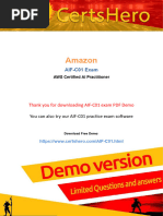 AWS Certified Machine Learning Engineer - Associate MLA-C01 Exam - Free Exam Q&as, Page 1 ...