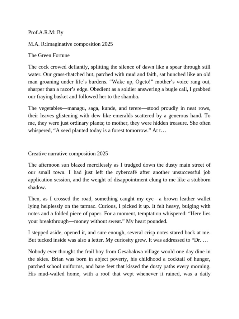 Atambo | PDF