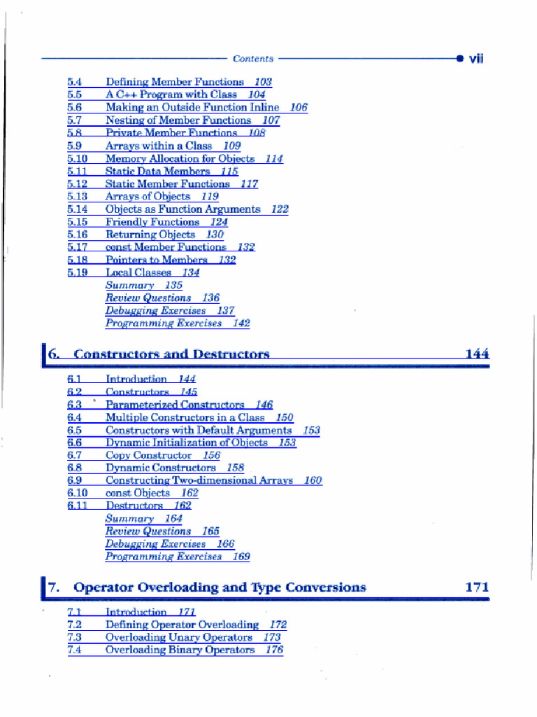 Object Oriented Programming With C++ Balaguruswamy | PDF