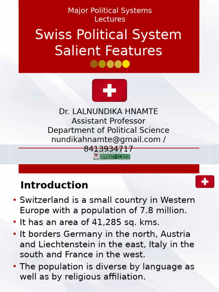Overview of Switzerland's Political System | PDF | Switzerland ...