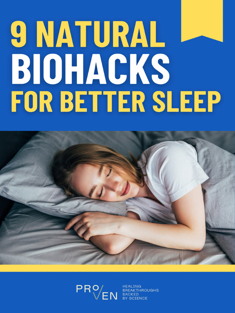 Natural Biohacks for Better Sleep | PDF | Sleep | Circadian Rhythm