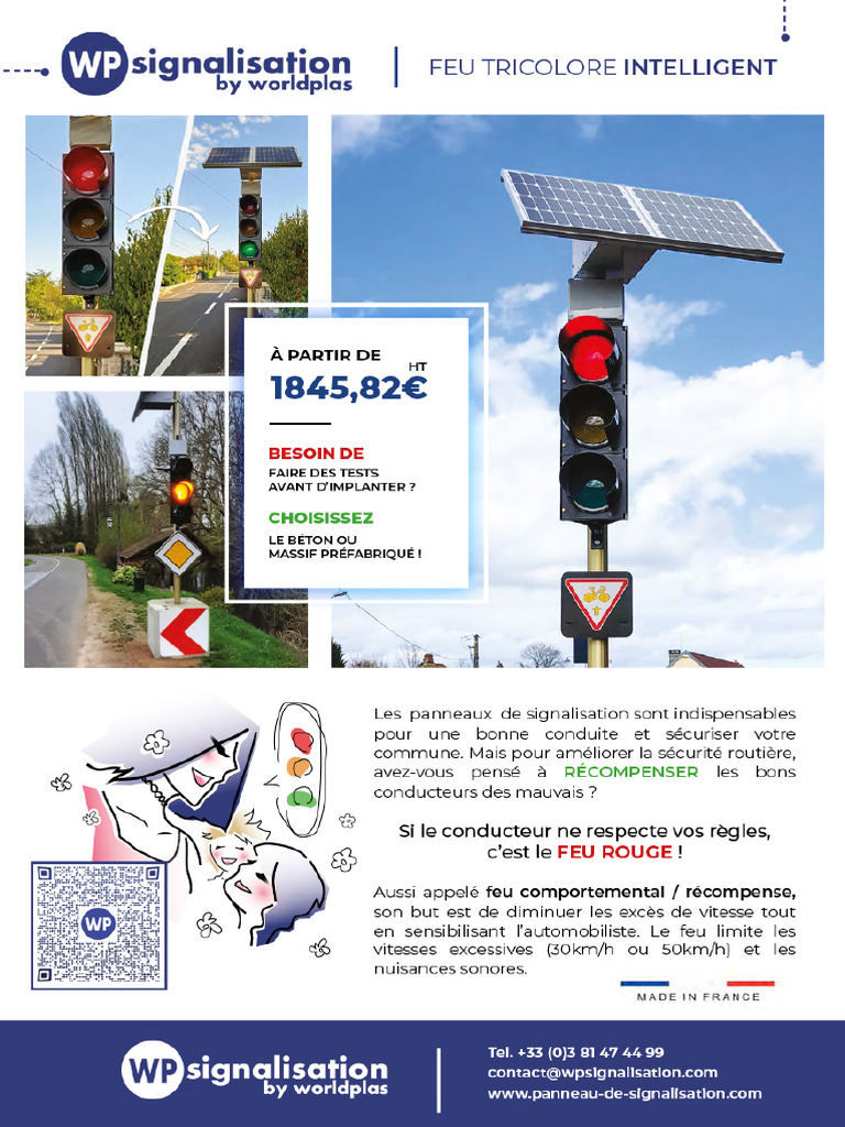 Flyers Feu Tricolore Intelligent WPSignalisation | PDF