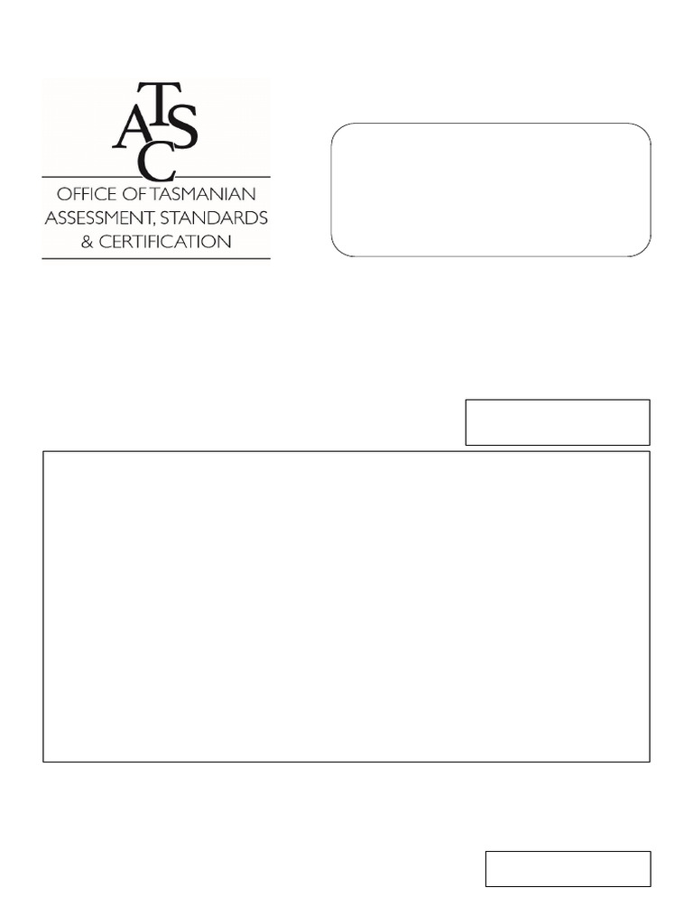 CHM315115 Chemistry TASC Exam Paper 2019 | PDF | Materials | Physical ...