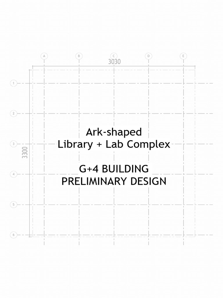Library + Lab Complex G+4 Building | PDF | Libraries | Military Operations