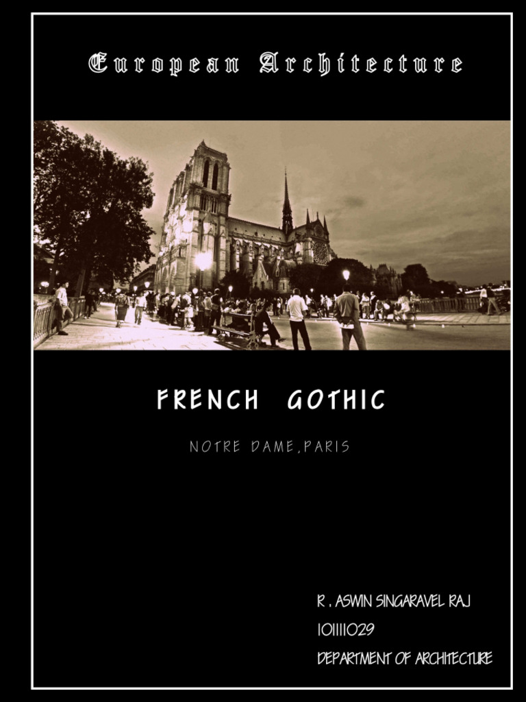 Assignment On Notre Dame Paris | PDF