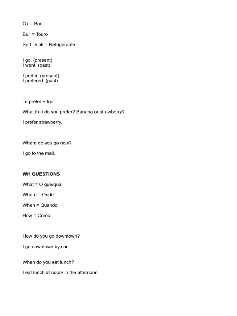 Phrases Unit 5 | PDF