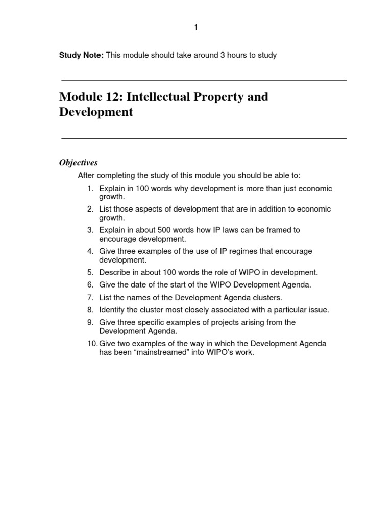 Intellectual Property Development 12 IP and Development | Download Free ...