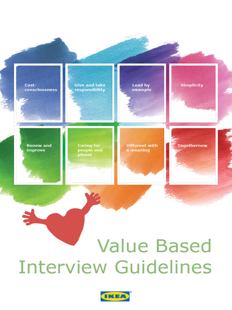 Value Based Interview Guideline | PDF | Recruitment | Body Language