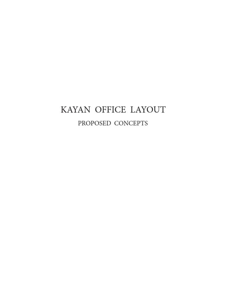 Kayan Office Layout | PDF
