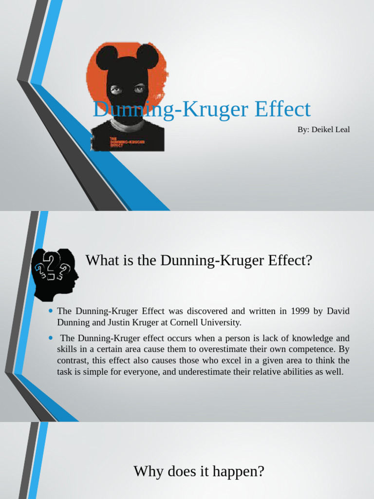 Understanding the Dunning-Kruger Effect | PDF