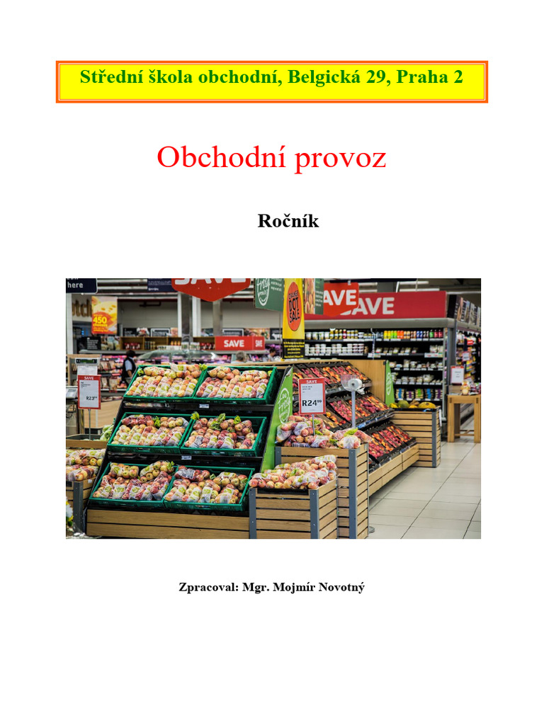 Ucebnice Pro 3. Rocnik OP | PDF