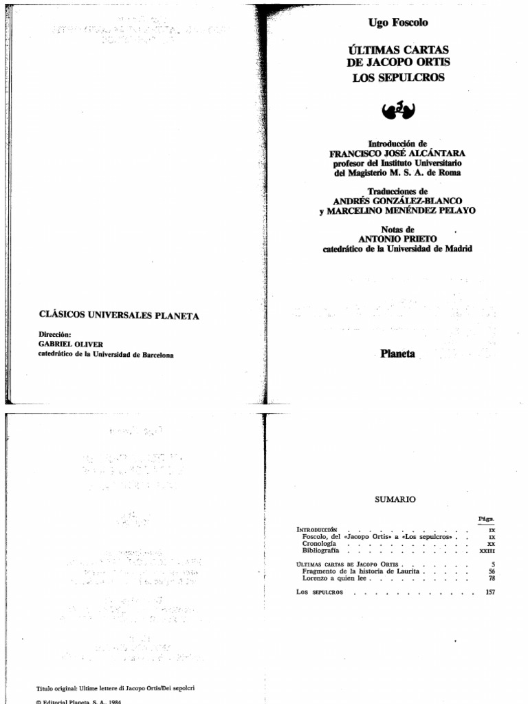 FOSCOLO Ugo | PDF