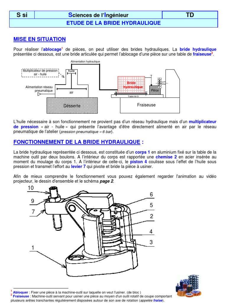 TD Bride Hydraulique