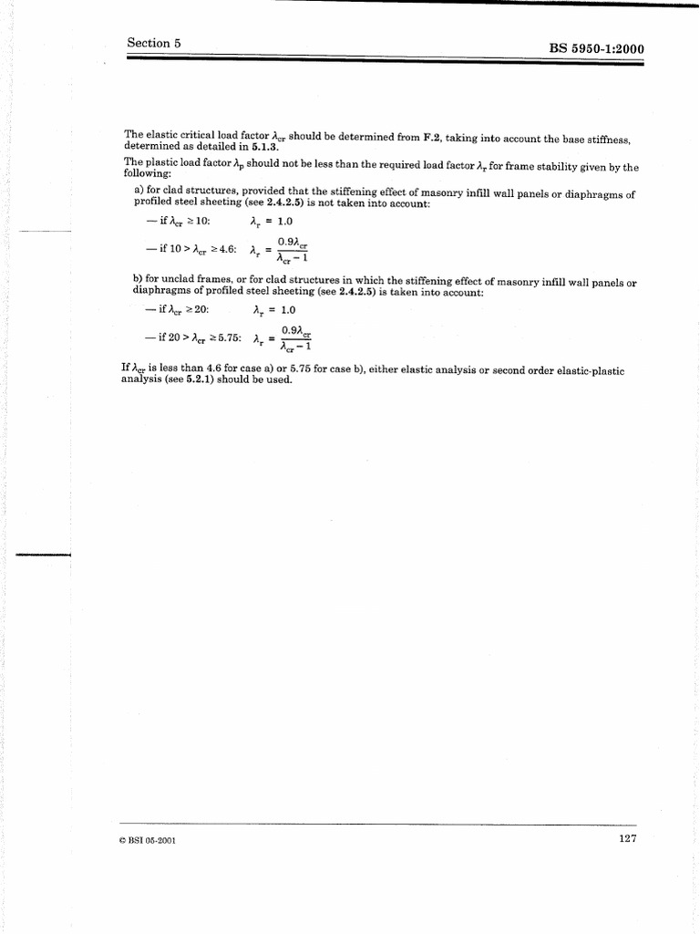BS 5950-1-2000 Structural Use of Steelwork - Part137 | PDF