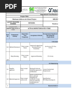Earthing and Lightning Protection ITP | PDF | Civil Engineering | Materials