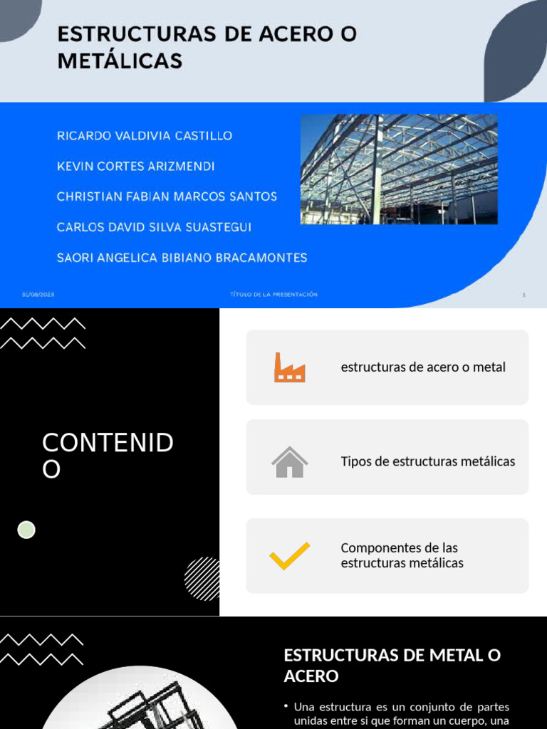 Estructuras de Metales y Acero | PDF | Viga (Estructura) | Fundación ...