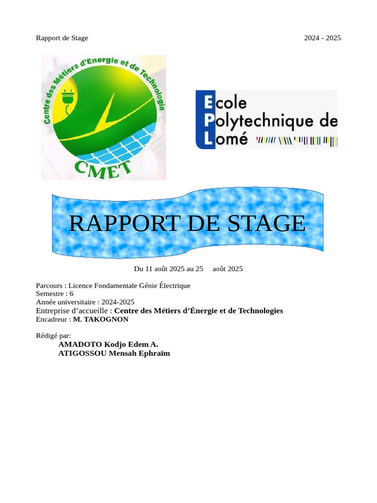 Rapport sur l'installation photovoltaïque | PDF | Énergie solaire ...