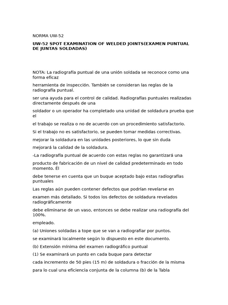 Examen Radiográfico de Juntas Soldadas | PDF | Soldadura | Construcción