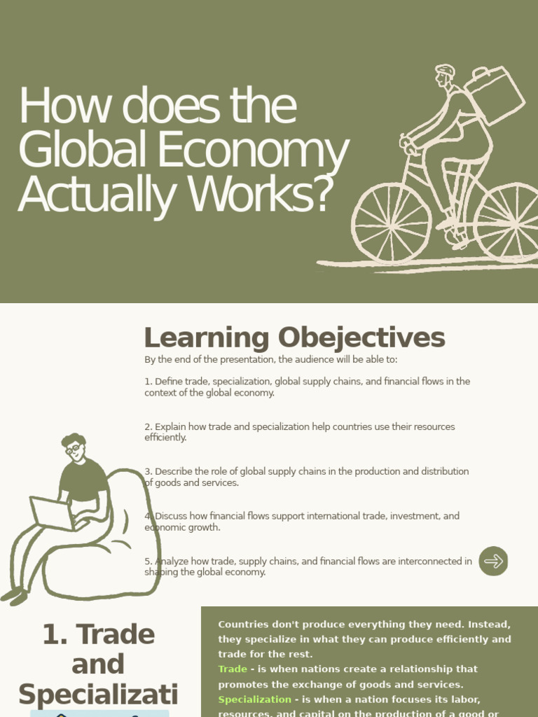 How Does The Global Economy Actually Works CONTEMPORARY WORLD | PDF ...