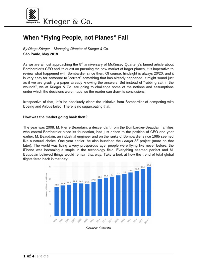Bombardier's C-Series Failure Analysis | PDF | Airbus