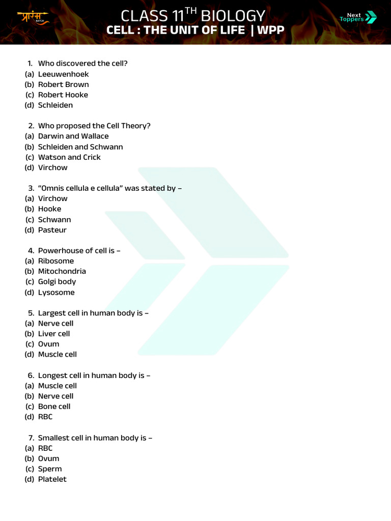 4308330CELL The Unit of Life WPP - PDF - CELL The Unit of Life WPP | PDF | Cell (Biology ...
