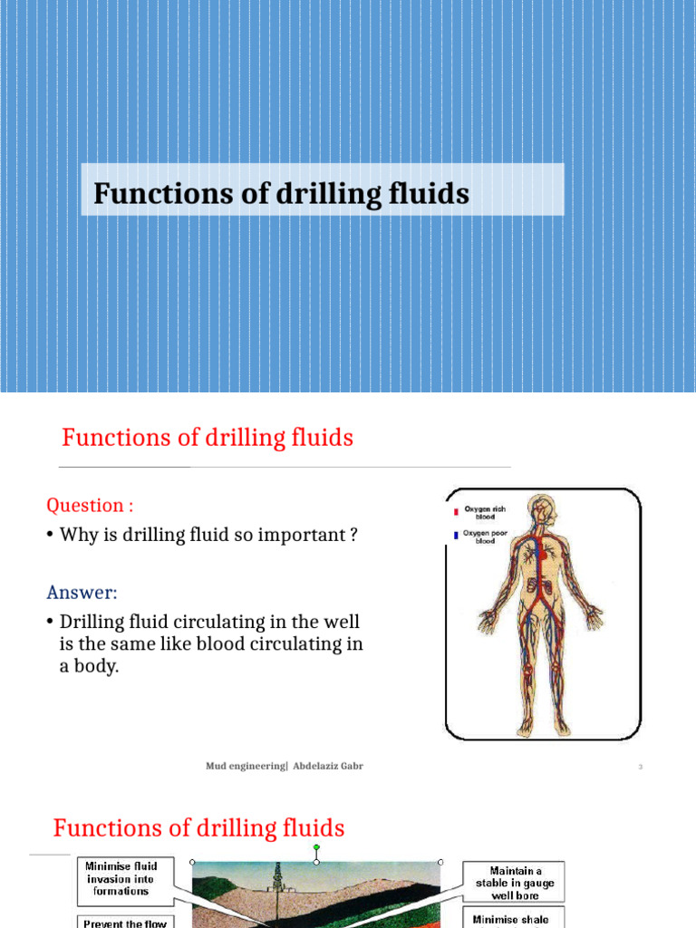 Key Functions of Drilling Fluids | PDF | Filtration | Viscosity