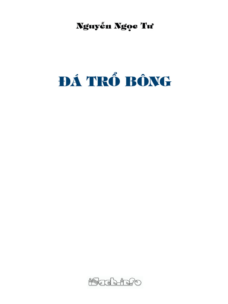 Da Tro Bong Nguyen Ngoc Tu | PDF